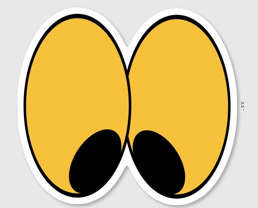 EYES-STICKER Race Eyes Sticker ScooterMercato.com