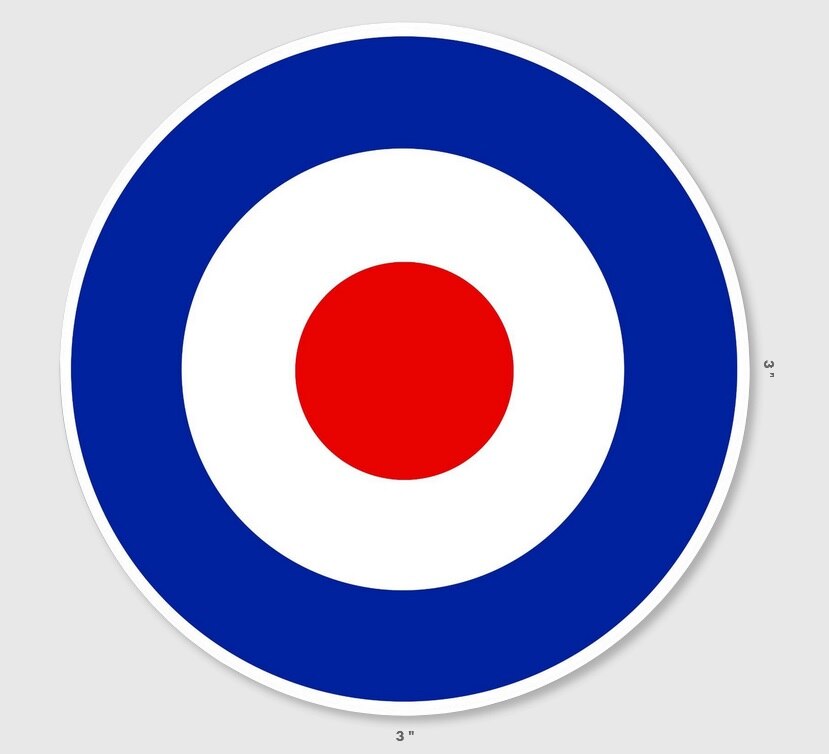 TARGET-STICKER Mod Target Sticker ScooterMercato.com